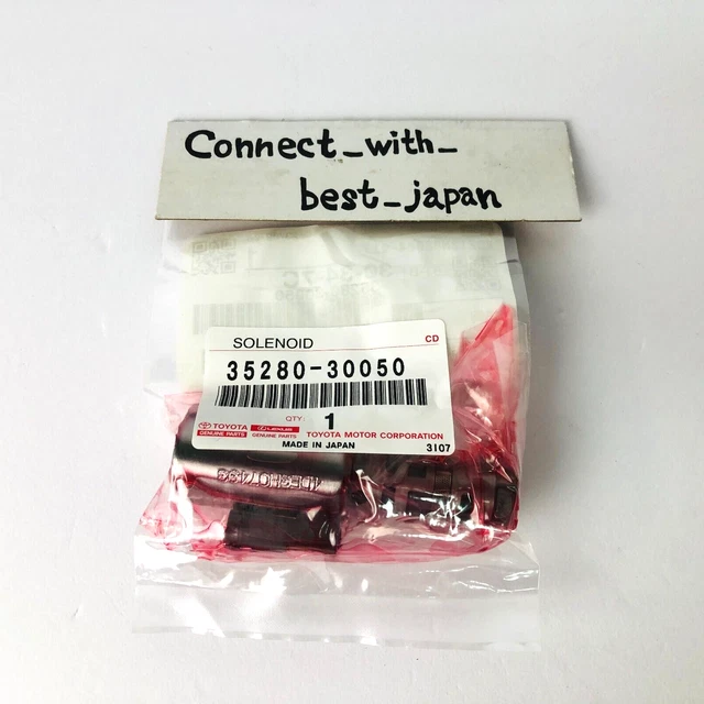 TOYOTA GENUINE FJ Cruiser Solenoid Assy, Lock Up Control 35280 - 30050 ...