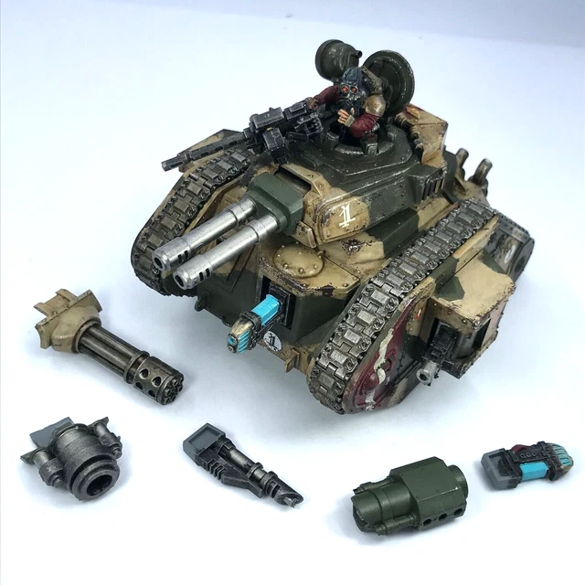 TRAITOR GUARD LEMAN Russ Battle Tank Chaos Space Marines - Warhammer ...