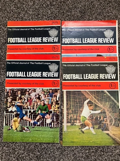 FOOTBALL LEAGUE REVIEW 1968/9 £2.75 - PicClick UK
