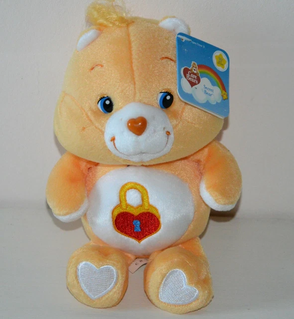 PELUCHE BISOUNOURS SECRET Care Bears Beanie 20th 20cm NEUF 2003 Carlton ...