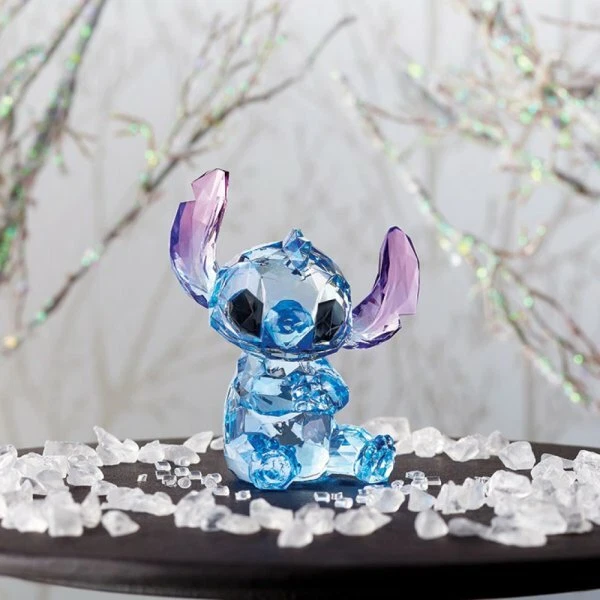 DISNEY SHOWCASE STITCH Facets Gem Cut Acrylic Sculpture Figurine £22.00 ...