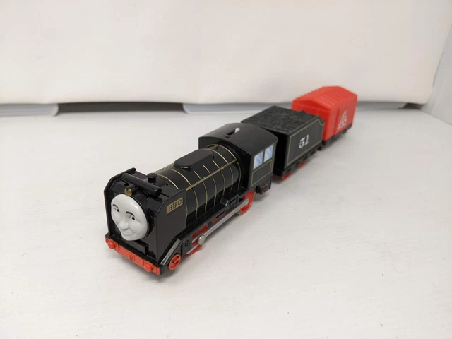 THOMAS & FRIENDS Trackmaster Hiro & Tender Motorized Engine Mattel ...