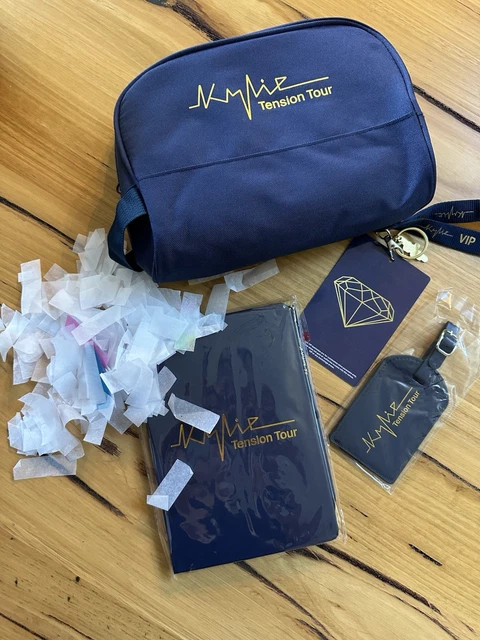 KYLIE MINOGUE 2025 Tension Aussie Tour Exclusive VIP Merchandise Pack ...