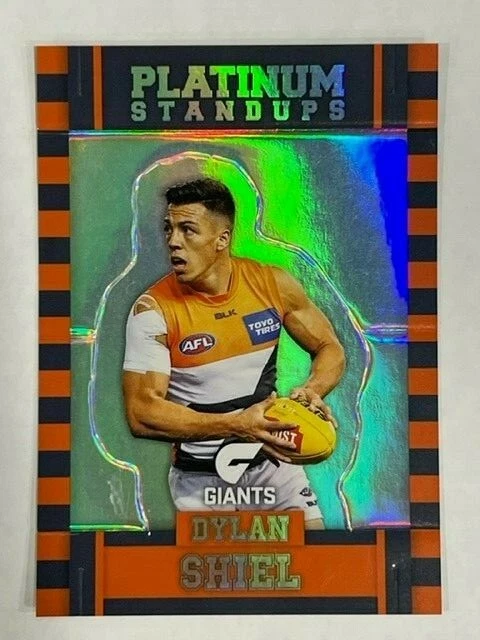 2017 AFL FOOTY Stars Platinum Standups PS52 Dylan Shiel GWS 304/375 EUR ...