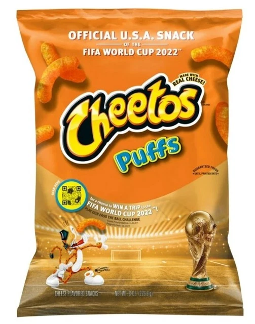 CHEETOS BOUFFS OFFICIEL USA Fiffa World Cup 2022 collation EUR 6,78 - PicClick FR