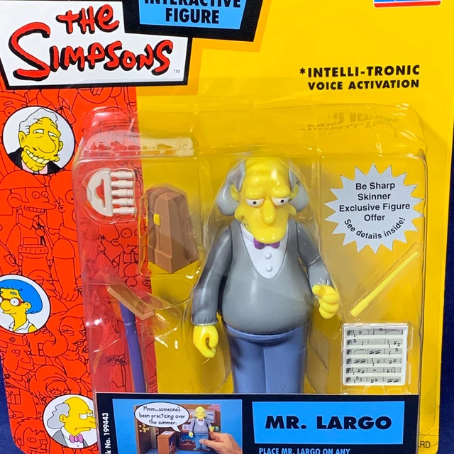 MR. LARGO SIMPSONS Playmates WOS Series 12 Action Figure 199443 MUSIC ...
