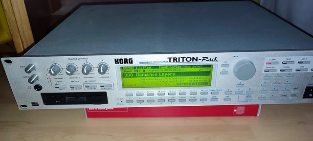 KORG TRITON RACK Workstation Synthesizer Sampler **gepflegter Zustand ...