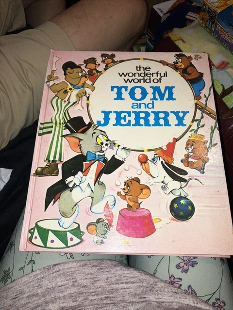 THE WONDERFUL WORLD of Tom and Jerry Book - Vintage Large Hardback ...