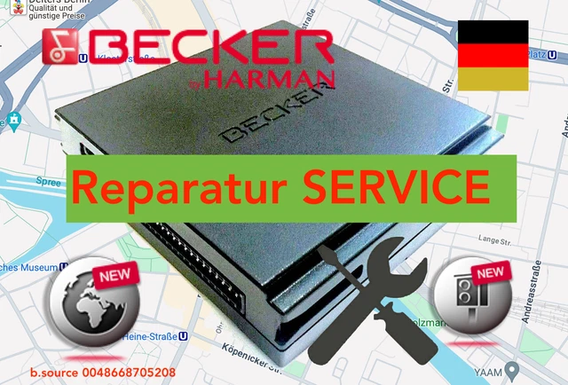 BECKER MAP PILOT GPS Reparatur Service Mercedes Navi Modul EUR 1,19 ...