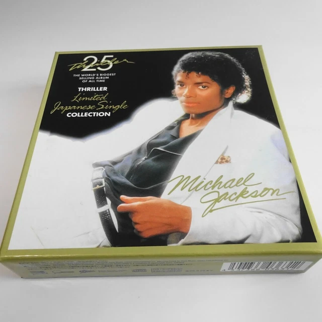 MICHAEL JACKSON 25ÈME THRILLER collection unique japonaise limitée 7 CD ...