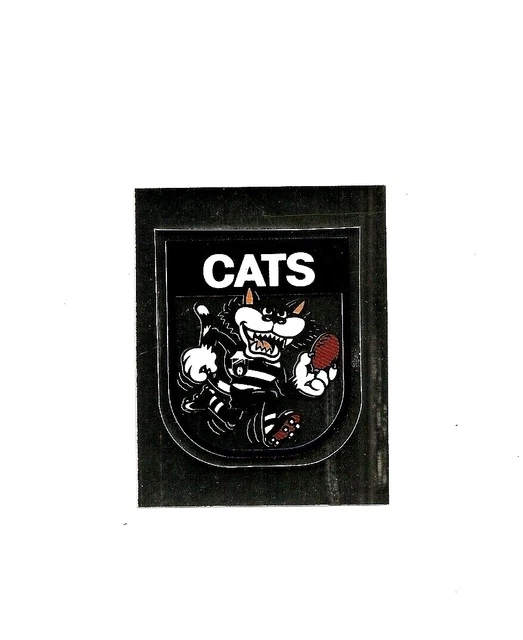 1993 SELECT VFL/AFL FOOTBALL STICKER #130 CATS Logo (FOIL) MINT ...