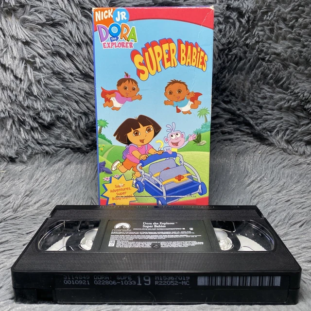 NICK JR DORA The Explorer Super Babies VHS 2005 bande vidéo film ...