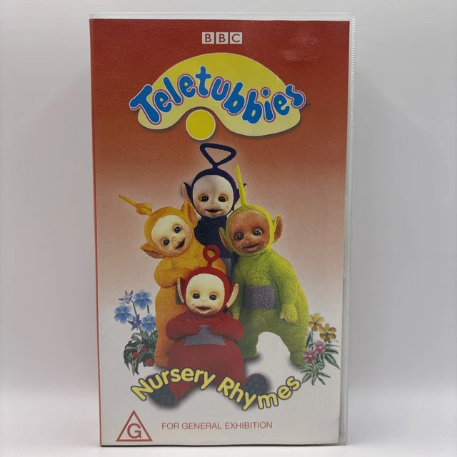 TELETUBBIES NURSERY RHYMES PAL Video BBC ABC Roadshow (G, VHS, 1998) As ...