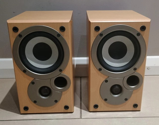 DENON MISSION SC-M50 Hi-Fi Bookshelf Speakers Wired 6 Ohms 50W £36.99 ...