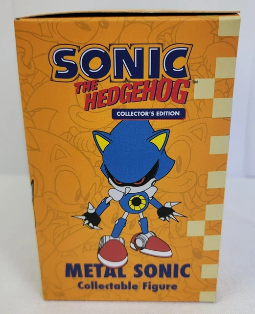 SONIC 25TH ANNIVERSARY Silver Metal Sonic Figure - Loot Crate Exclusive ...