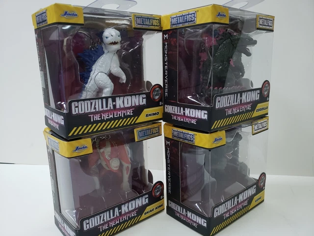 JADA METALFIGS GODZILLA x Kong The New Empire GODZILLA KONG SHIMO SCAR ...