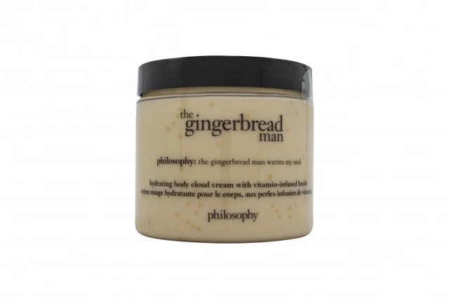PHILOSOPHY THE GINGERBREAD Man Hydrating Body Cloud Cream. New. Free ...