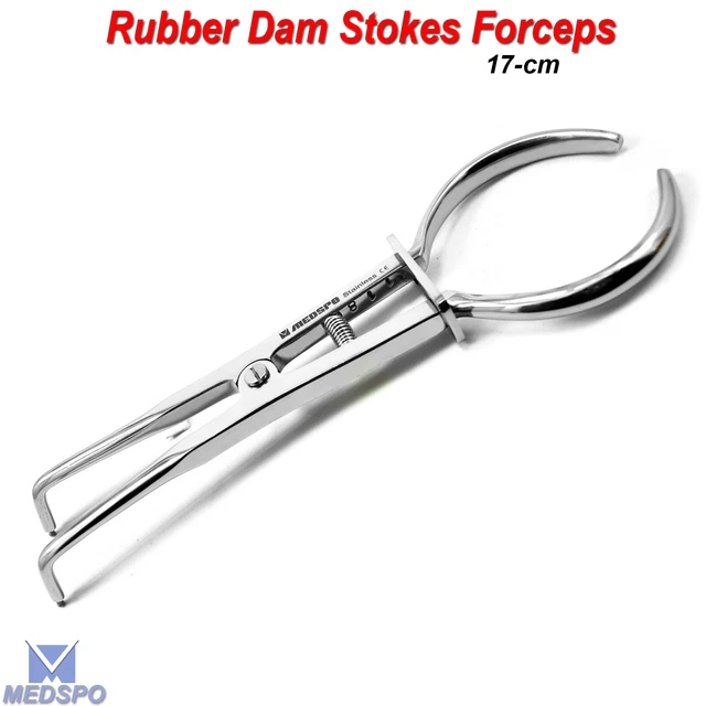 DENTAL ENDODONTICS RESTORATIVE Clamps Rubber Dam Stokes Forceps ...