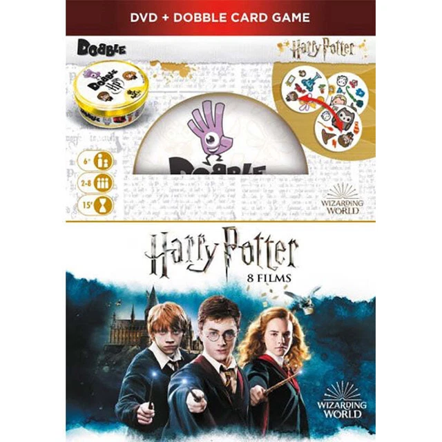 HARRY POTTER THE Complete Collection With Dobble Card Game (DVD ...