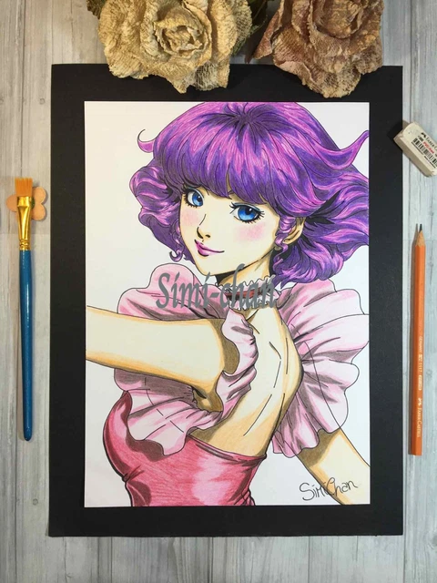 DISEGNO CON MATITE Colorate Anime/Manga "L'incantevole Creamy" Foglio ...