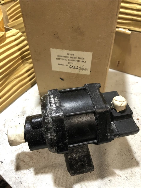 AIR MINISTRY/RAF RPM Engine Speed Indicator MkIV Generator 6A/780 1943 ...