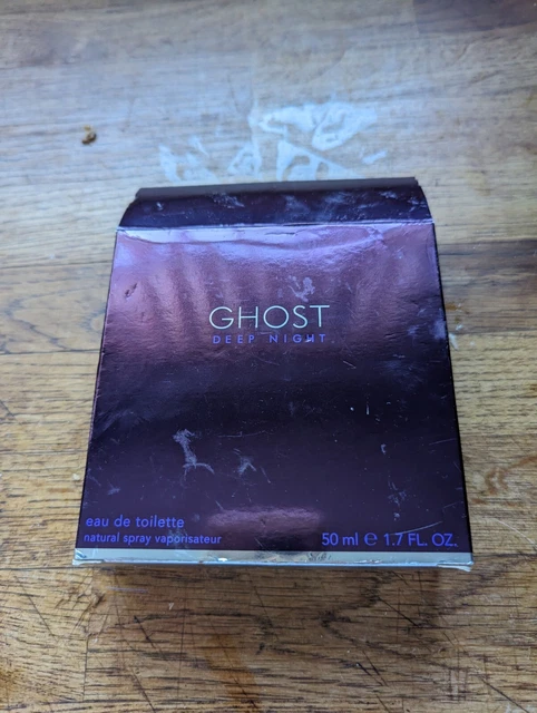 GHOST DEEP NIGHT perfume 50ml Sprayed Once £10.00 - PicClick UK