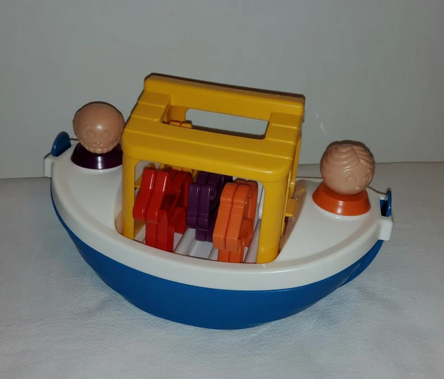 VTG 80S TUPPERWARE Tuppertoys Noah's Ark Tub Toy Playset,Animals/Cookie ...