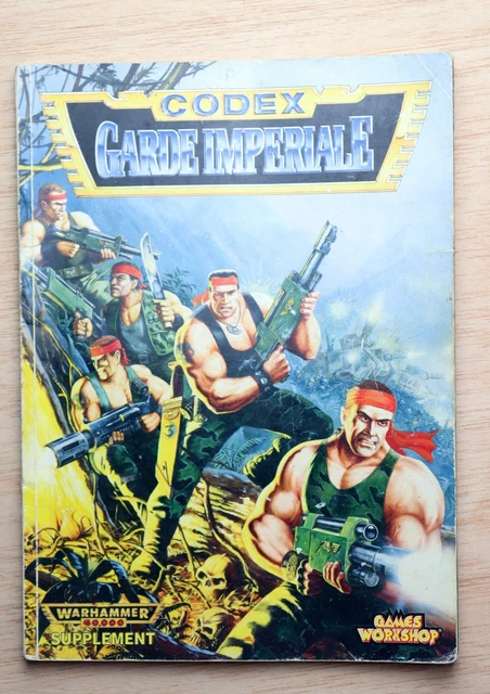 CODEX GARDE IMPERIALE - V2 - VF WARHAMMER 40K - Games Workshop - 1995 EUR 39,99 - PicClick FR