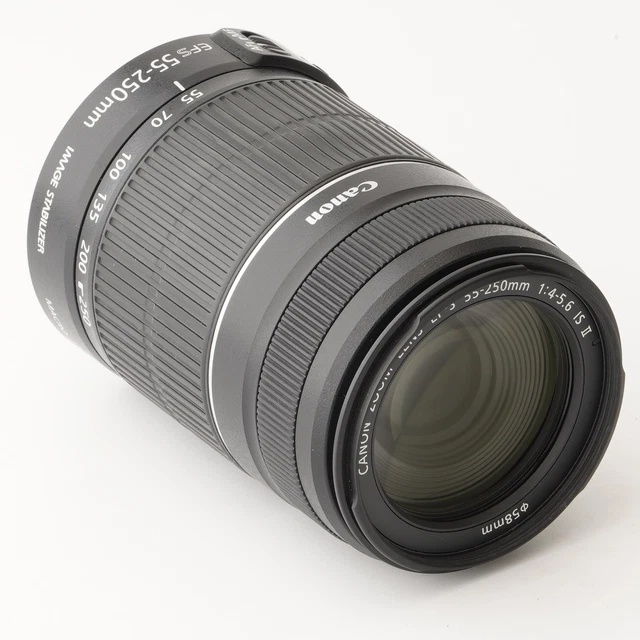 [EXCELLENT CANON EF-S 55-250mm f/4-5.6 IS II $235.63 - PicClick AU