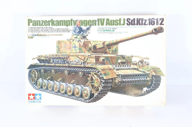 TAMIYA 35181 1:35 Scale Panzer IV Ausf. J Tank Plastic Model £0.99 ...