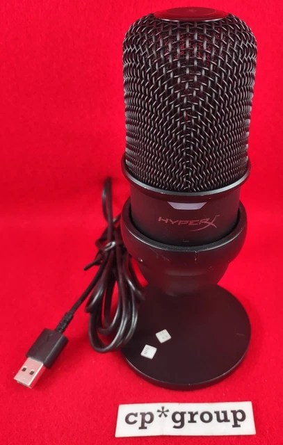 HYPERX SOLOCAST PRO Audio USB Microphone USB-A Plug N Play 4P5P8AA $29. ...