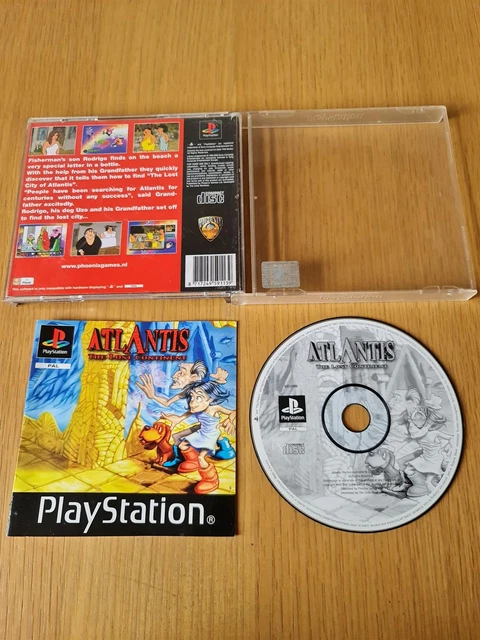 VIDEOGIOCO PS1 DISNEY'S Atlantis The Lost Empire Playstation 1 Sony PAL ...