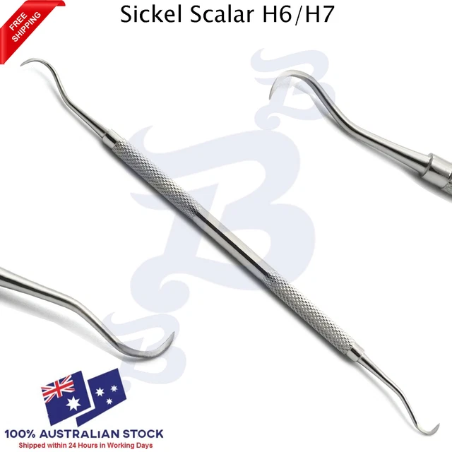 DENTAL PERIODONTAL SCALERS Sickle Anterior Towner Scaler Dental ...