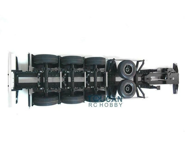 TOUCAN 1/14 RC 40ft Container Chassis Semi Trailer 3Axles KIT for ...