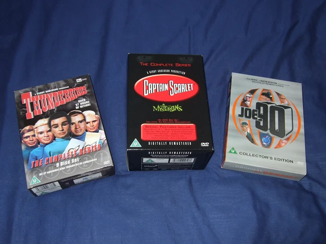 THUNDERBIRDS , CAPTAIN Scarlet , Joe 90 Box Sets ! Gerry Anderson ...