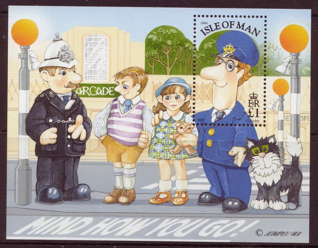 ÎLE DE MAN 1994 Postier Pat non Montés Excellent État , MNH EUR 5,78 ...