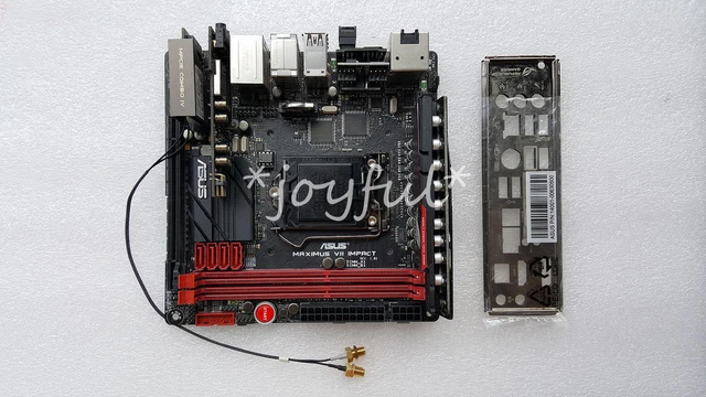 ASUS STCOM Z87 MAXIMUS VII IMPACT Socket MotherBoard £289.88 - PicClick UK