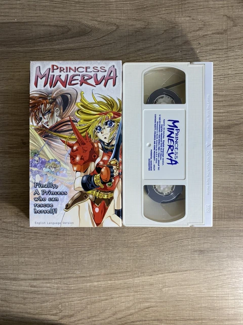 PRINCESS MINERVA NEW Anime VHS Video Tape, 1998, Dubbed ADV Films ...
