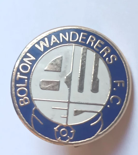 SPILLA PINS DISTINTIVO Stemma Simbolo Badge Logo Crest Club Bolton ...