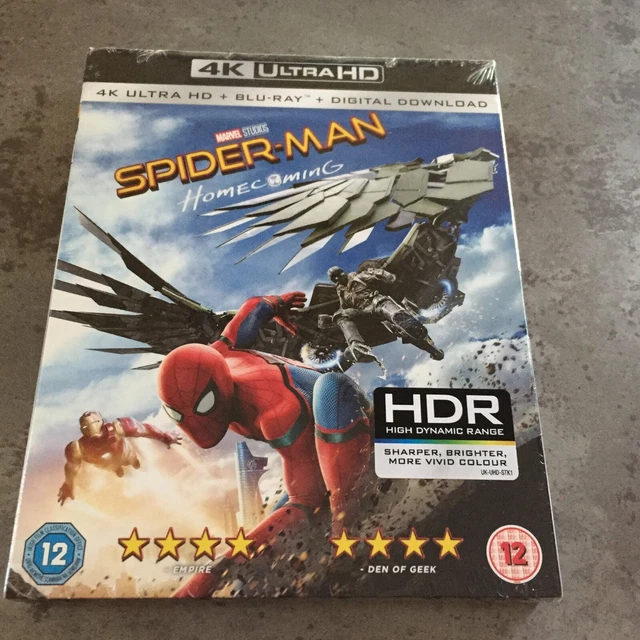SPIDER-MAN - HOMECOMING (Blu-ray, 2017) £2.22 - PicClick UK