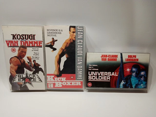 BLACK EAGLE KICKBOXER Universal Soldier VHS Tapes Bundle £6.49 ...