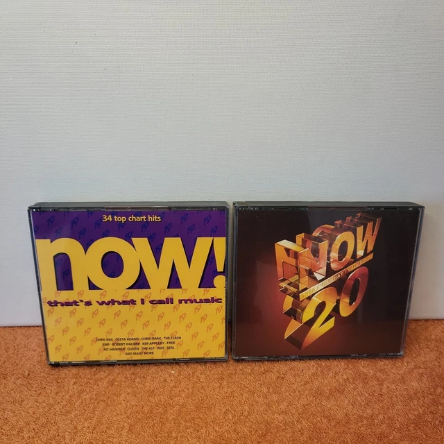 NOW THAT'S WHAT I Call Music! 19 & 20 - Original Fatbox CD Albums ...