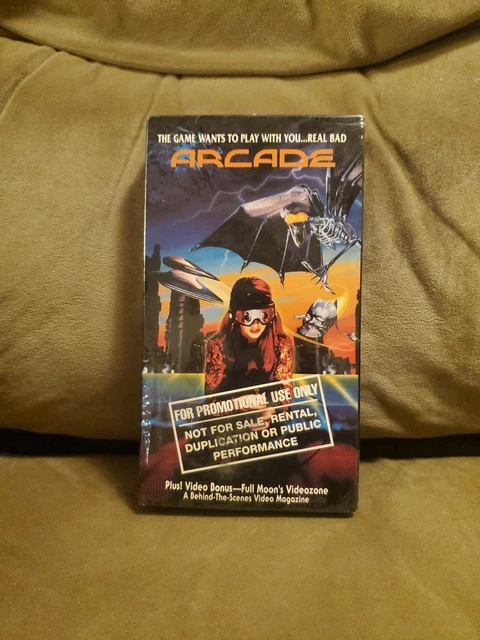EXTREMELY RARE HTF Horror VHS Movie Arcade - Cult Classic - Promotional ...