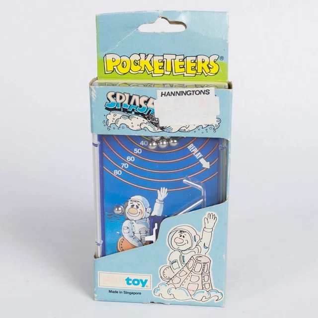 BOXED 1970S PALITOY Tomy Pocketeers handheld game - Splash Down £20.00 ...