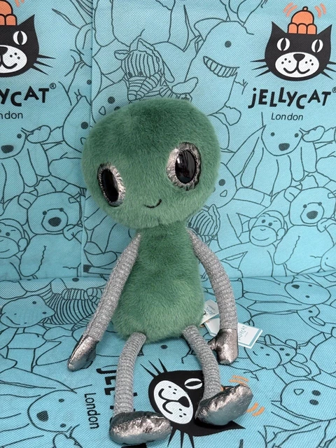 JELLYCAT ZYLLAN ALIEN Plush Doll Tags+Brand New With Dust Bag Free ...