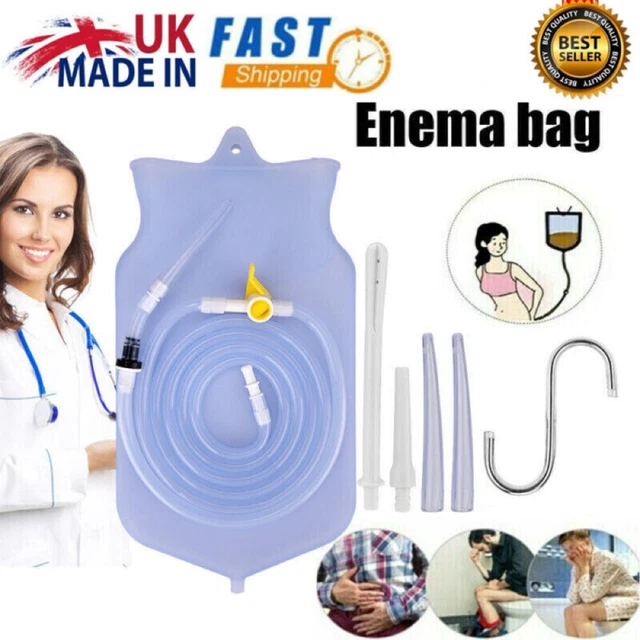 HOME ENEMA BAG Kit Colonic Irrigation Coffee Enema Bag 2L Douche Colon ...