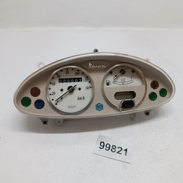 TABLEAU DE BORD Compteur Kilométrique Instrument Panel Piaggio Vespa ...
