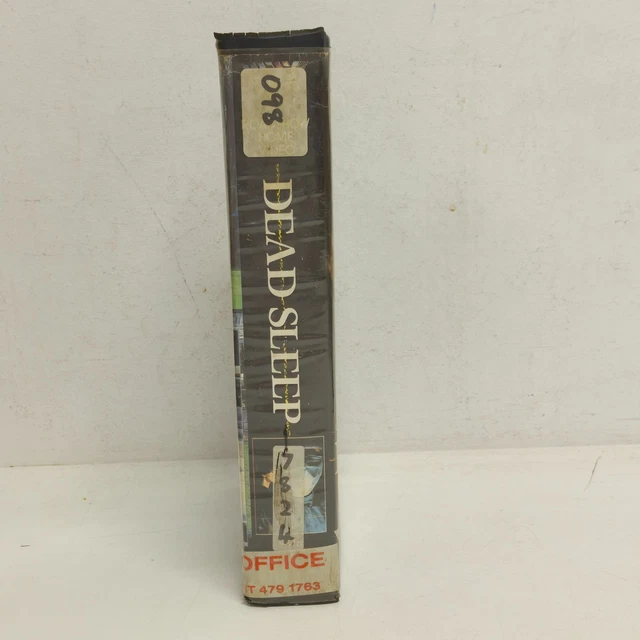 DEAD SLEEP - Clamshell Ex Rental VHS Tape $59.90 - PicClick AU