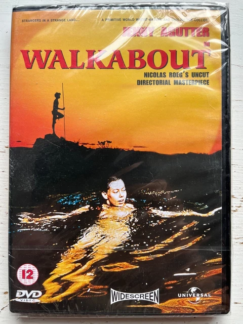 WALKABOUT DVD. 2000. Uncut Version Starring Jenny Agutter. Sealed ...