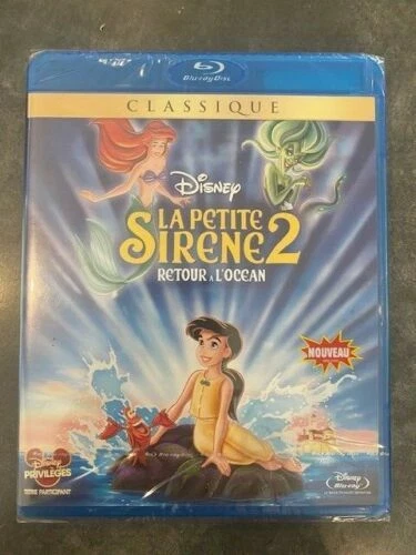 LA PETITE SIRÈNE 2 - WALT DISNEY - LOSANGE N° 56 / film en BLU-RAY zone B EUR 59,90 - PicClick FR